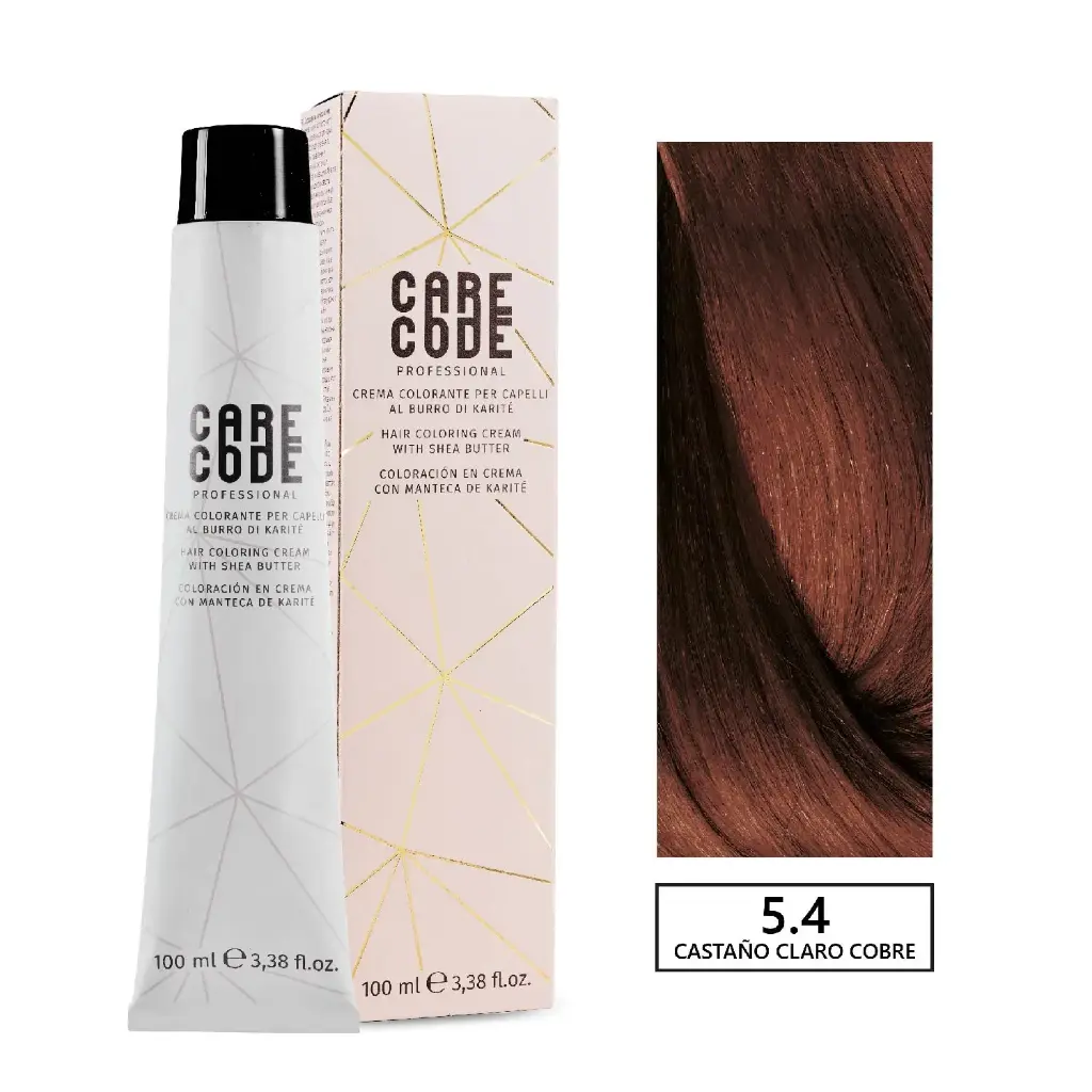 CARECODE HAIR COLORING CREAM 100ML 5,4 | Lab37